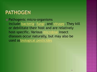 Biological control of pest | PPTX