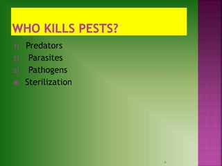 Biological control of pest | PPTX