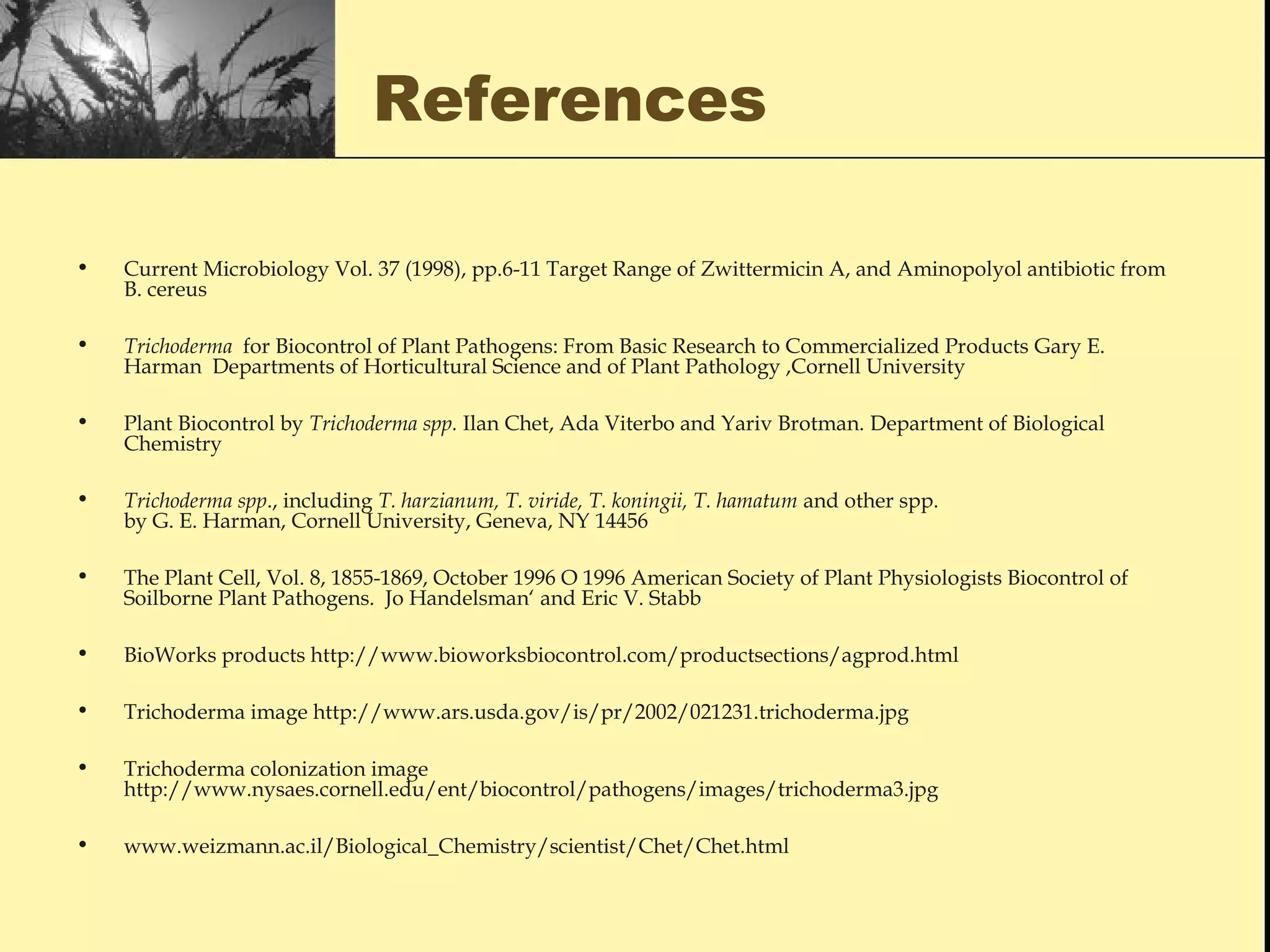 Biological control-plant pathogen | PPT