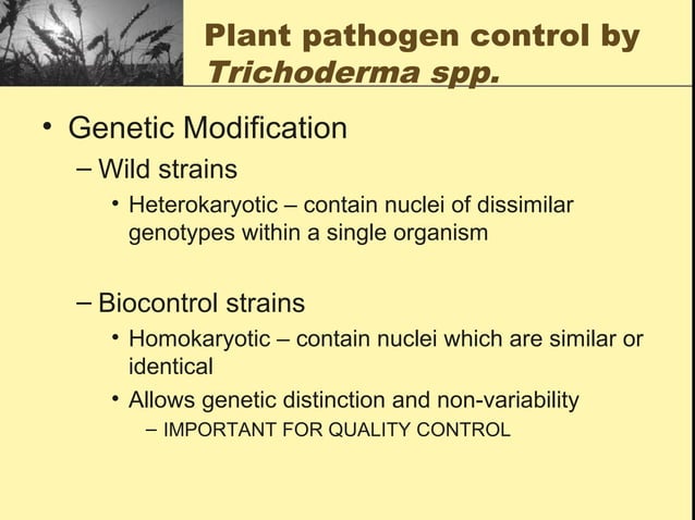 Biological control-plant pathogen | PPT