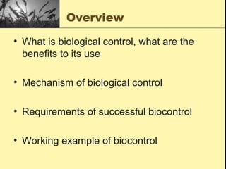 Biological control-plant pathogen | PPT