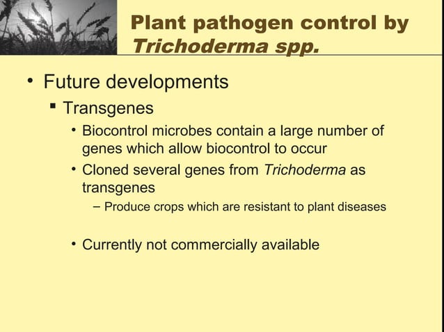 Biological control-plant pathogen | PPT