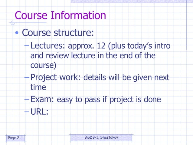 Biological Database Systems Ppt Databases Computer Software And Applications
