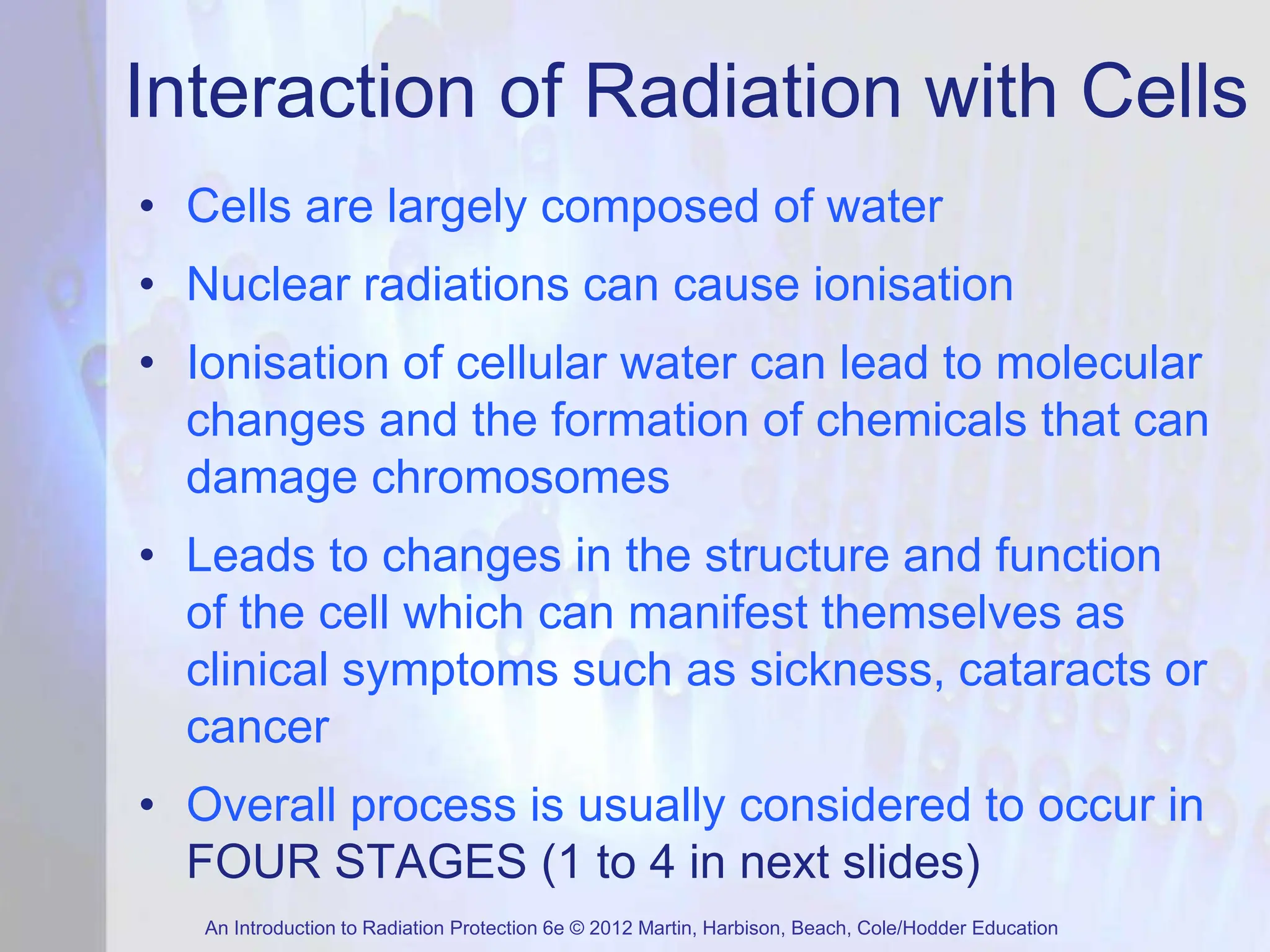 Biological-manifestations-of-radiation s | PPT