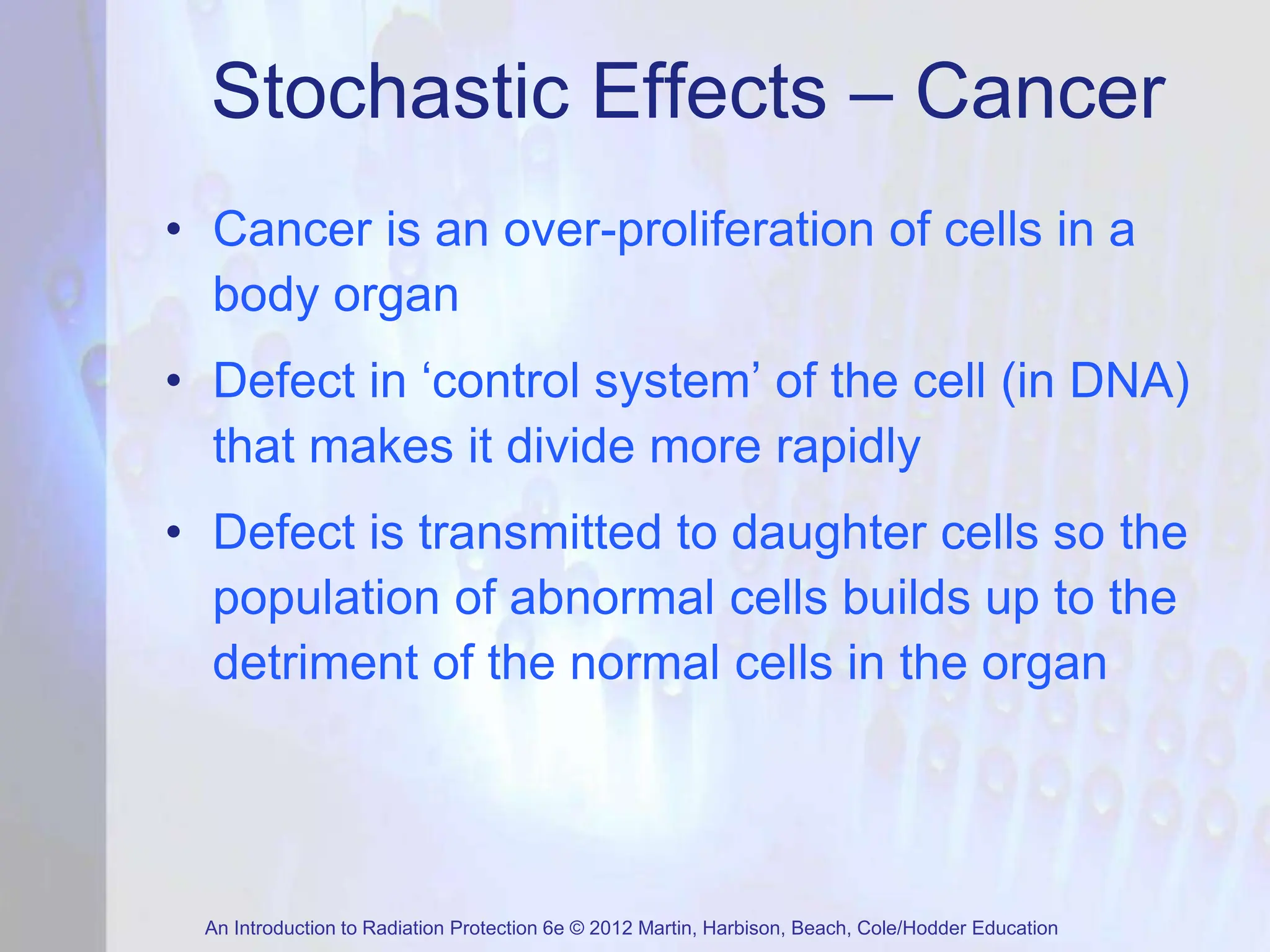 Biological-manifestations-of-radiation s | PPT