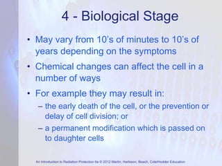 Biological-manifestations-of-radiation s | PPT