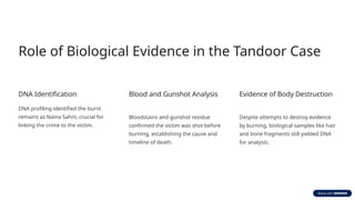 Biological-Evidence-in-Forensic-Science-The-Tandoor-Murder-Case.pptx