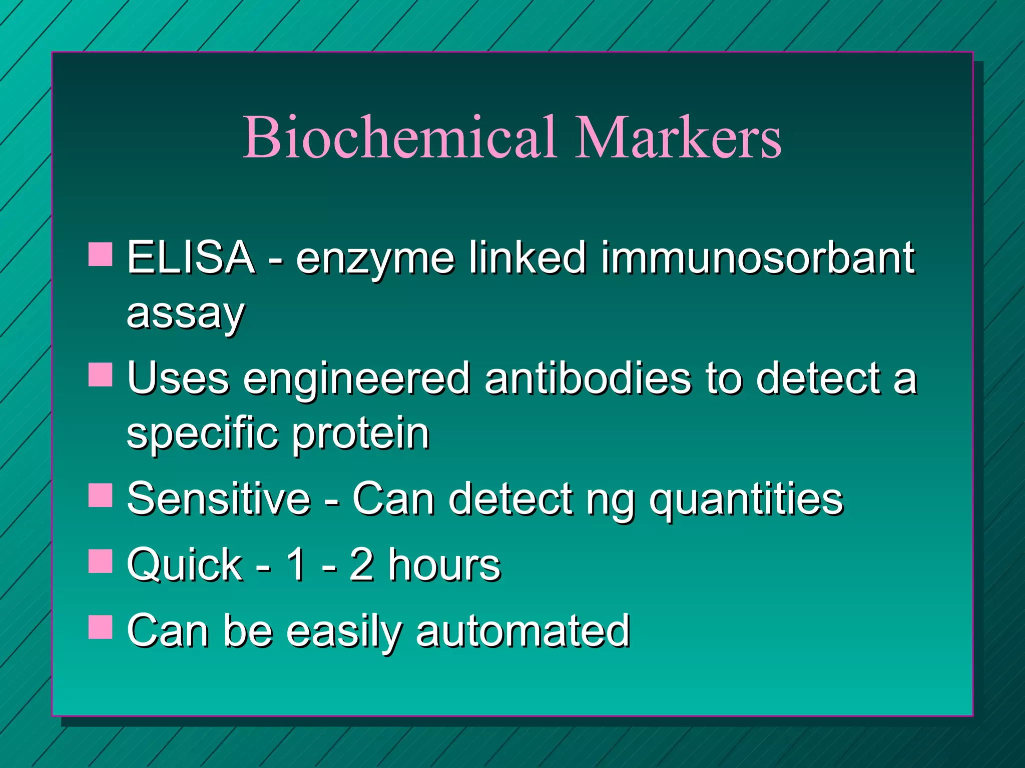 biological markers | PPT