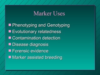 biological markers | PPT