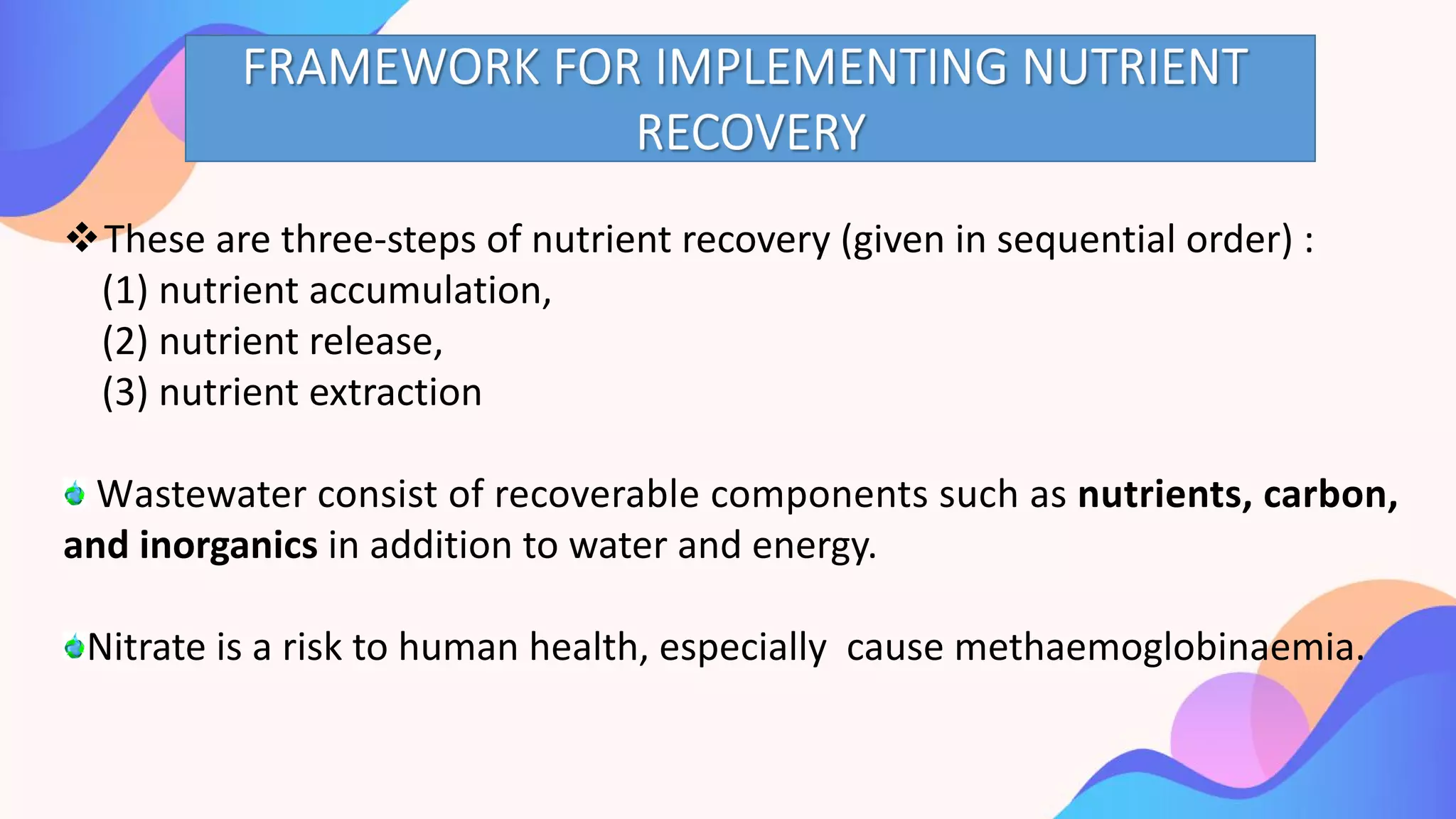 Biological and chemical methods for recovery of nutrients from liquid ...