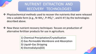 Biological and chemical methods for recovery of nutrients from liquid ...