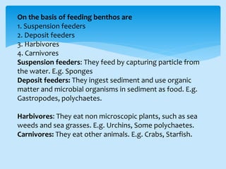 Biological and chemical oceanography | PPTX