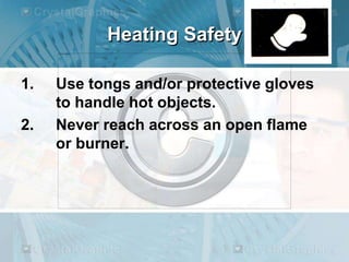 Biological and chemical safety in the microbiology laboratory | PPTX