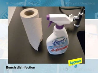 Biological and chemical safety in the microbiology laboratory | PPTX