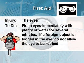 Biological and chemical safety in the microbiology laboratory | PPTX