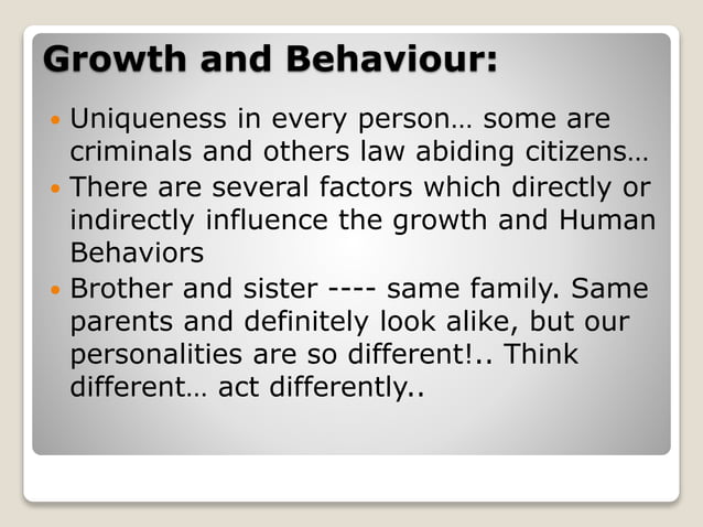 Biological and social influences on human growth and | PPTX | Genetics ...