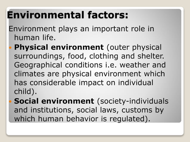 Biological and social influences on human growth and | PPTX | Genetics ...