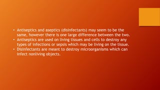 Biological antisepsis | PPTX
