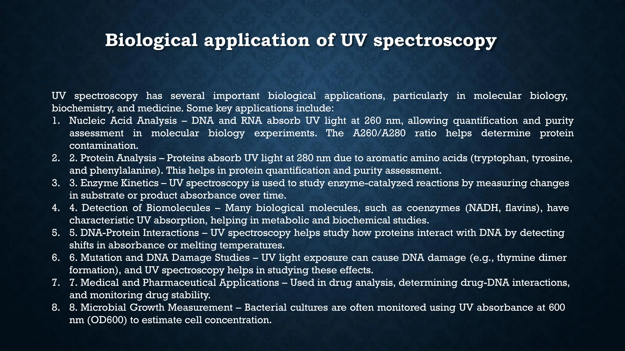 Biological application of spectroscopy.pptx