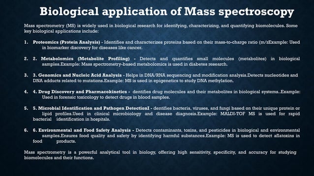 Biological application of spectroscopy.pptx