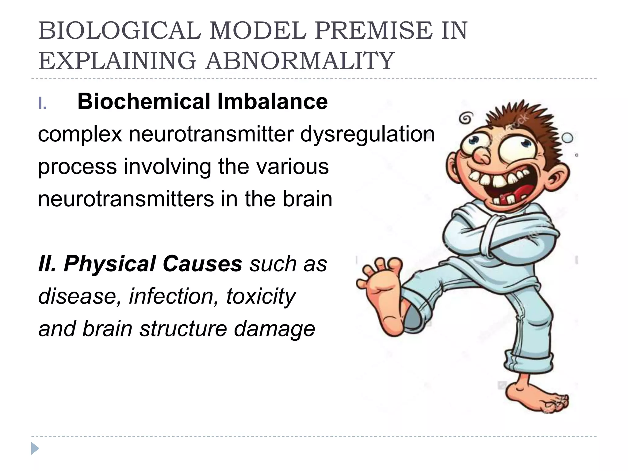 Biological Approach in explaining Abnormality & Psychological Disorders ...