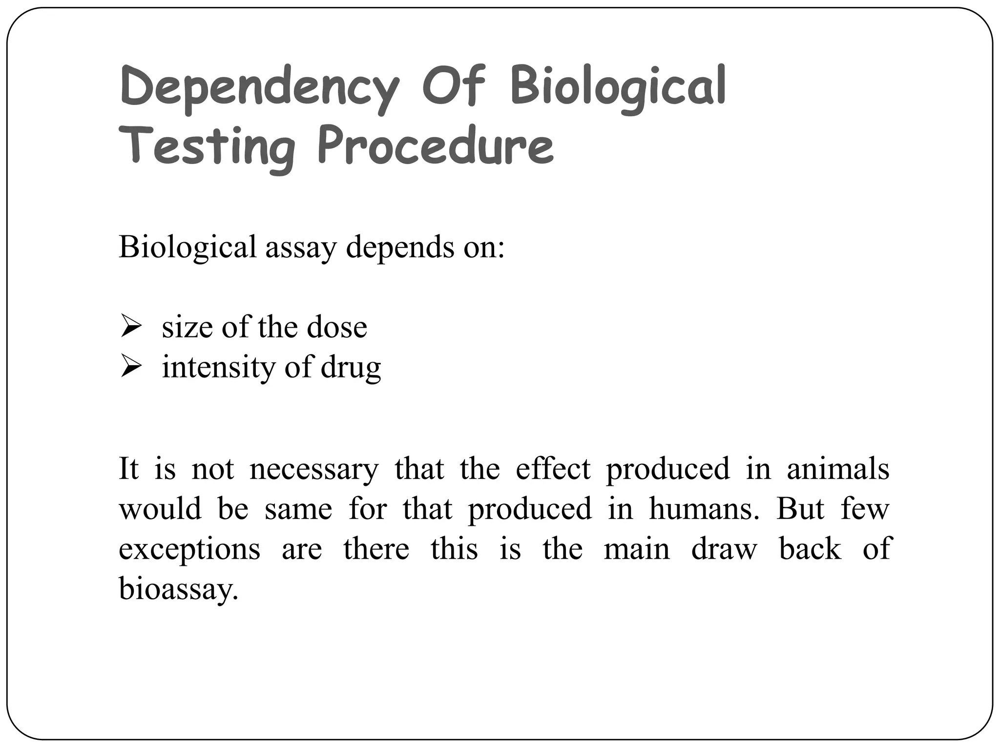 Biological Assay | PPTX