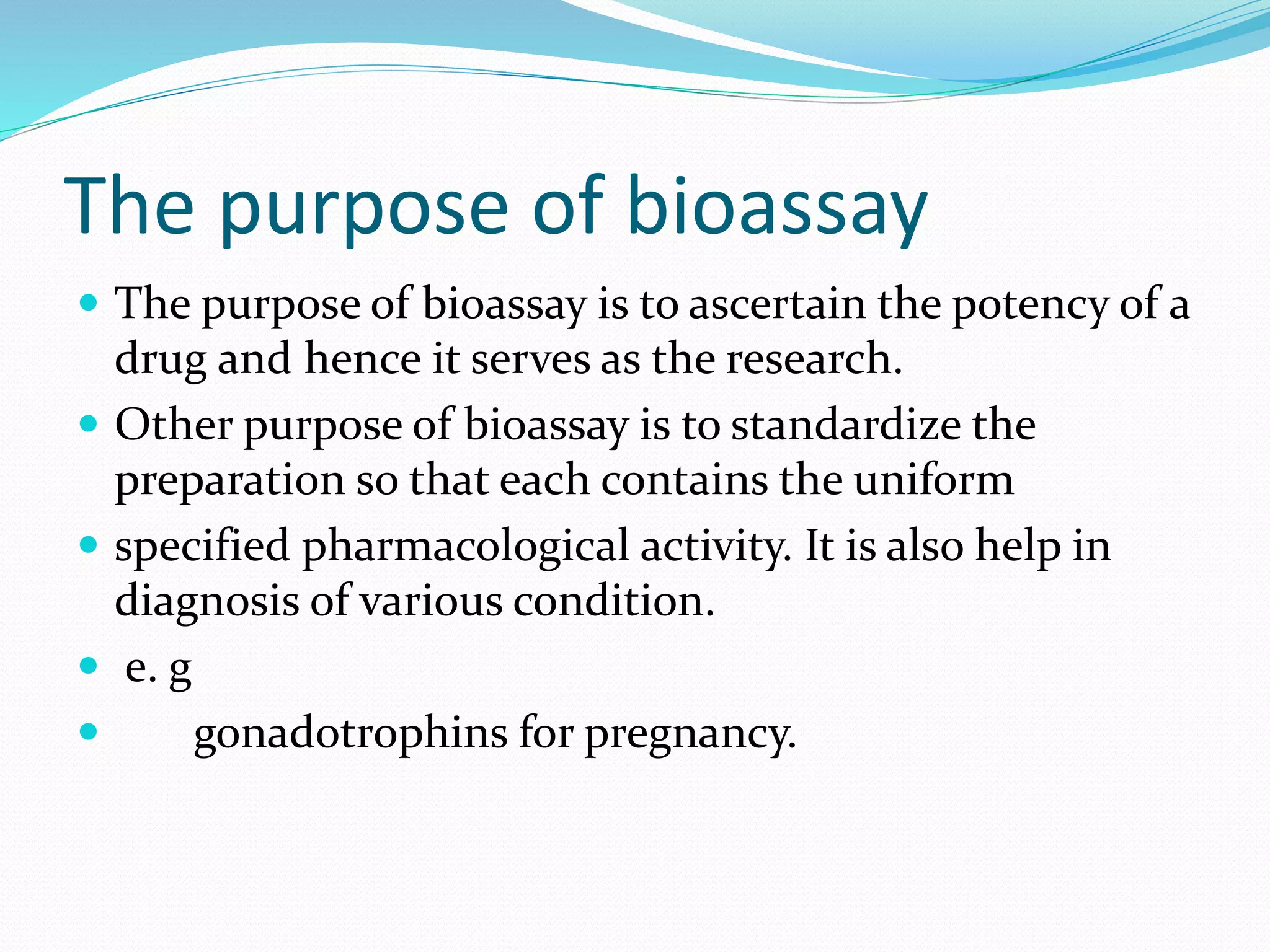 Biological assay, drug assay, Bioassay of Insulin | PPTX
