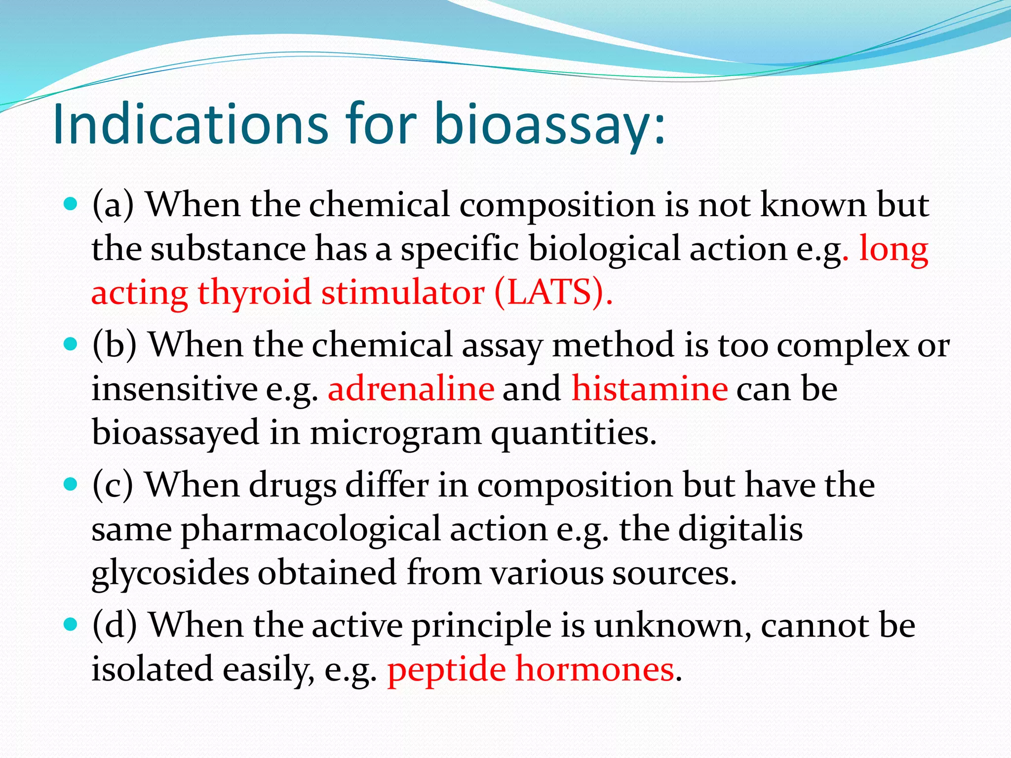 Biological assay, drug assay, Bioassay of Insulin | PPTX