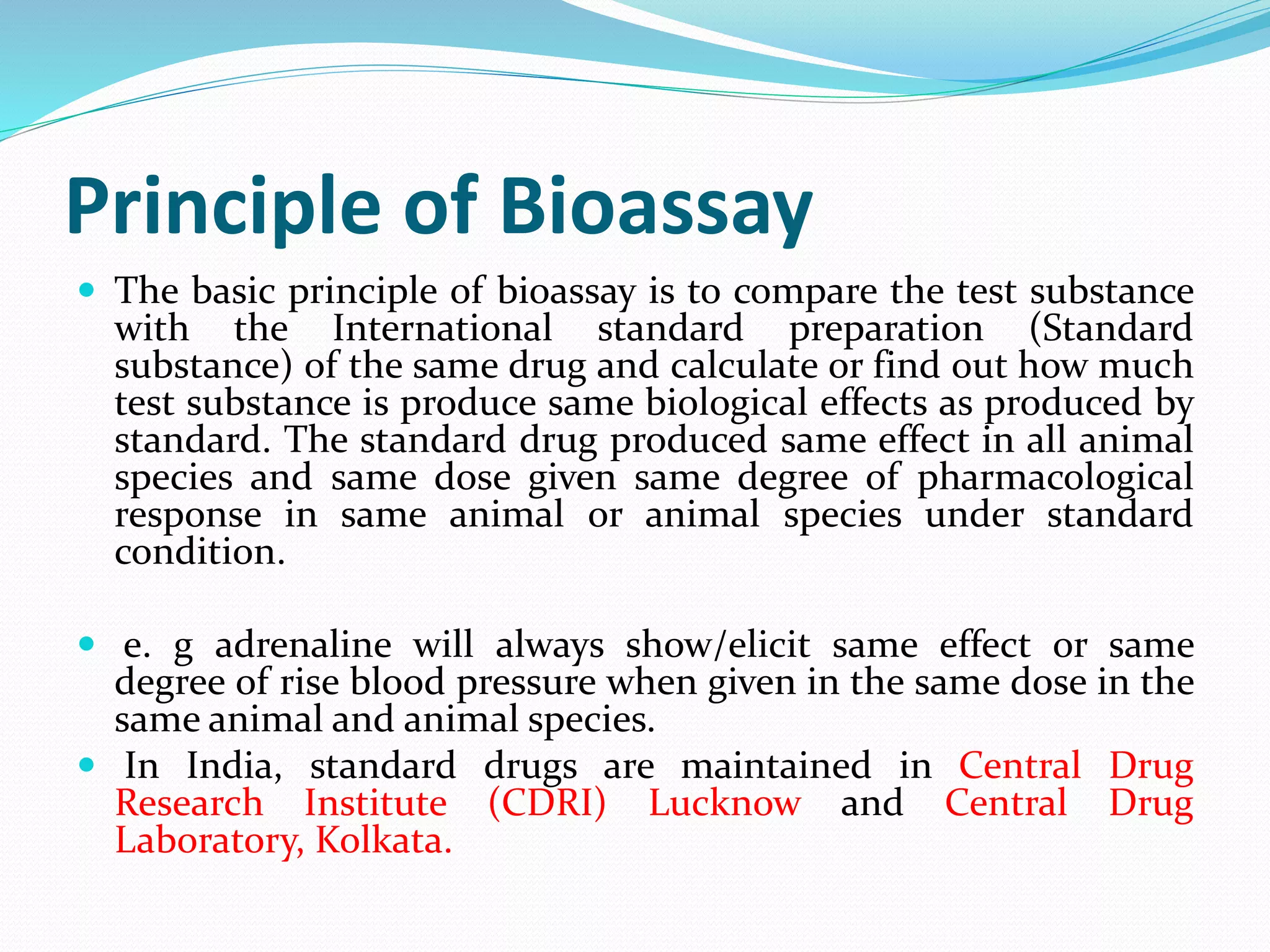 Biological assay, drug assay, Bioassay of Insulin | PPTX
