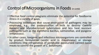Microbiological assessment in food industry | PPTX