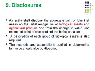 Biological Assets and agricultural aasset | PPT