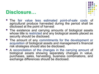 Biological Assets and agricultural aasset | PPT