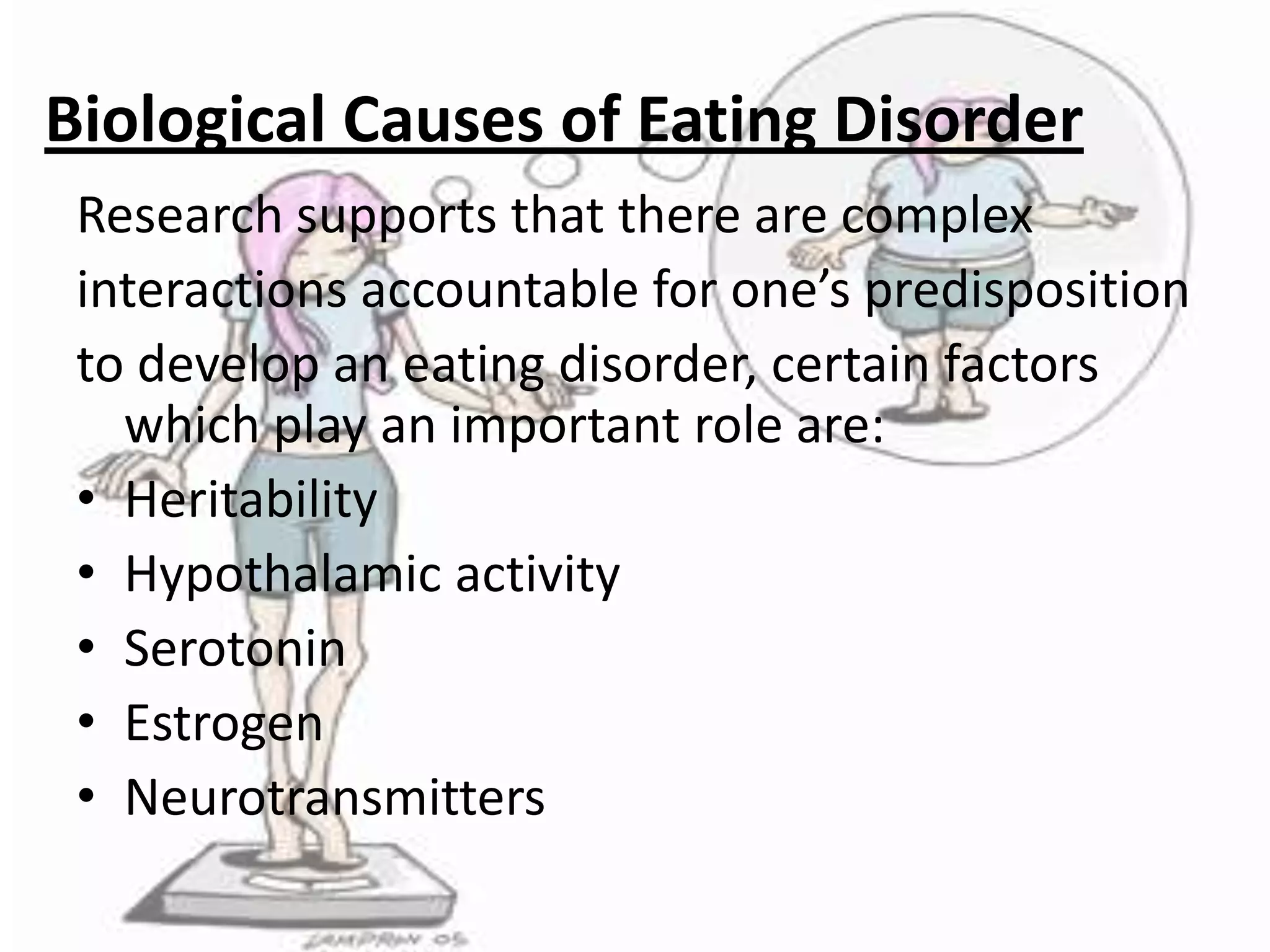 Biological basis in eating disorders | PPT