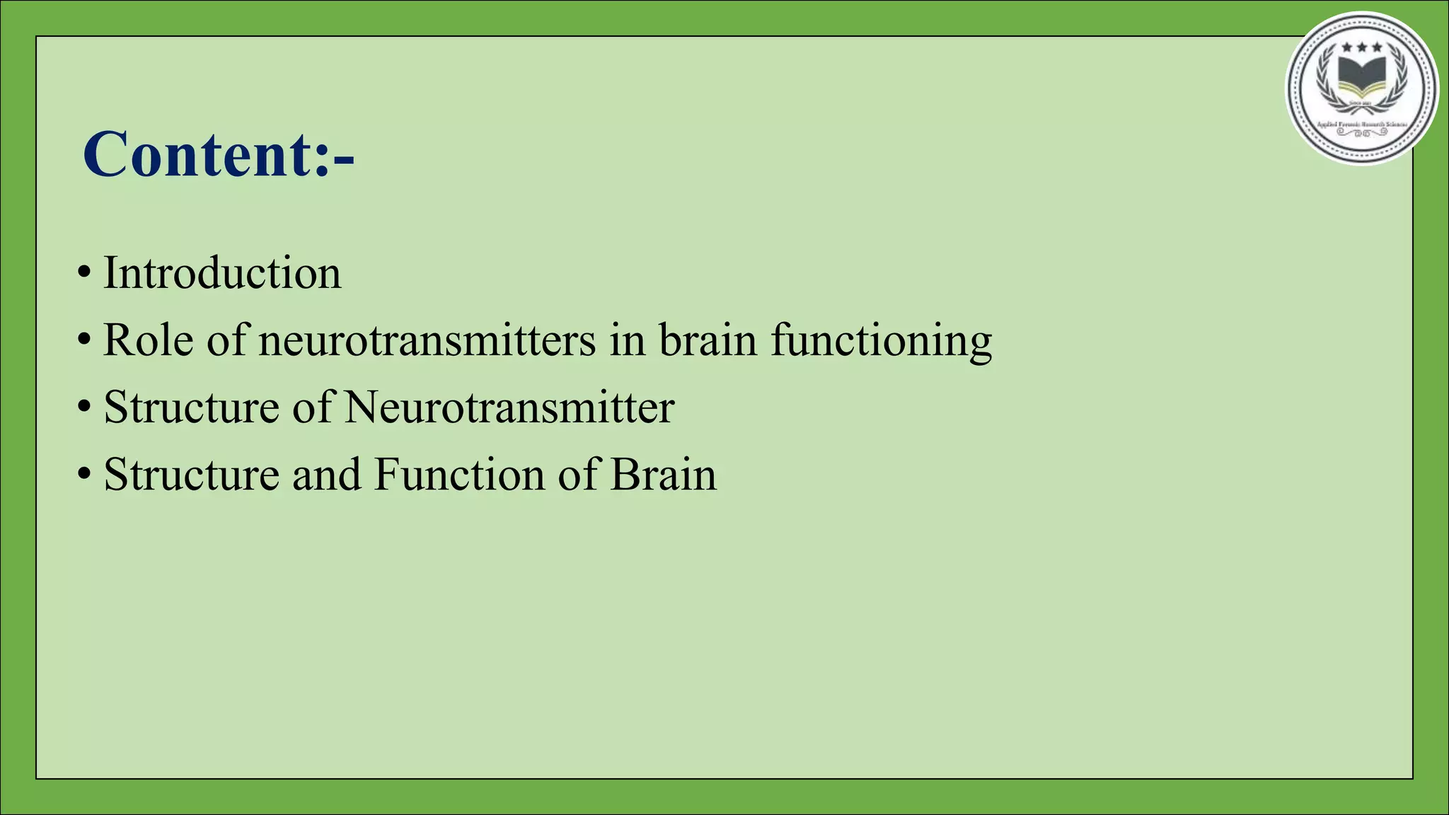 Biological basis of behaviour- Neuron Part-1 | PPTX