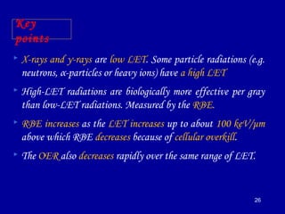 Biological basis of proton and high let beam | PPT