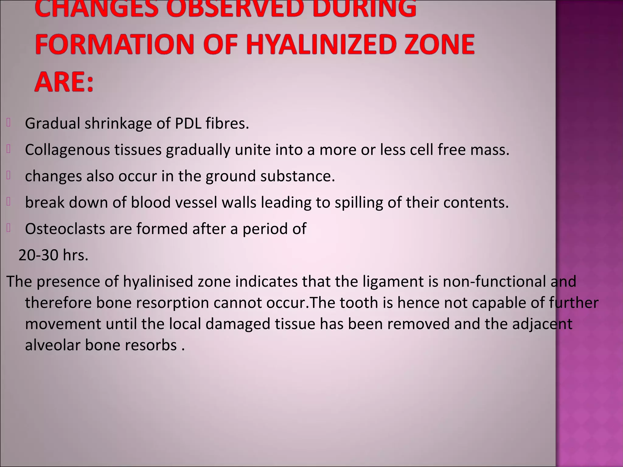 Biological basis of tooth movement | PPT