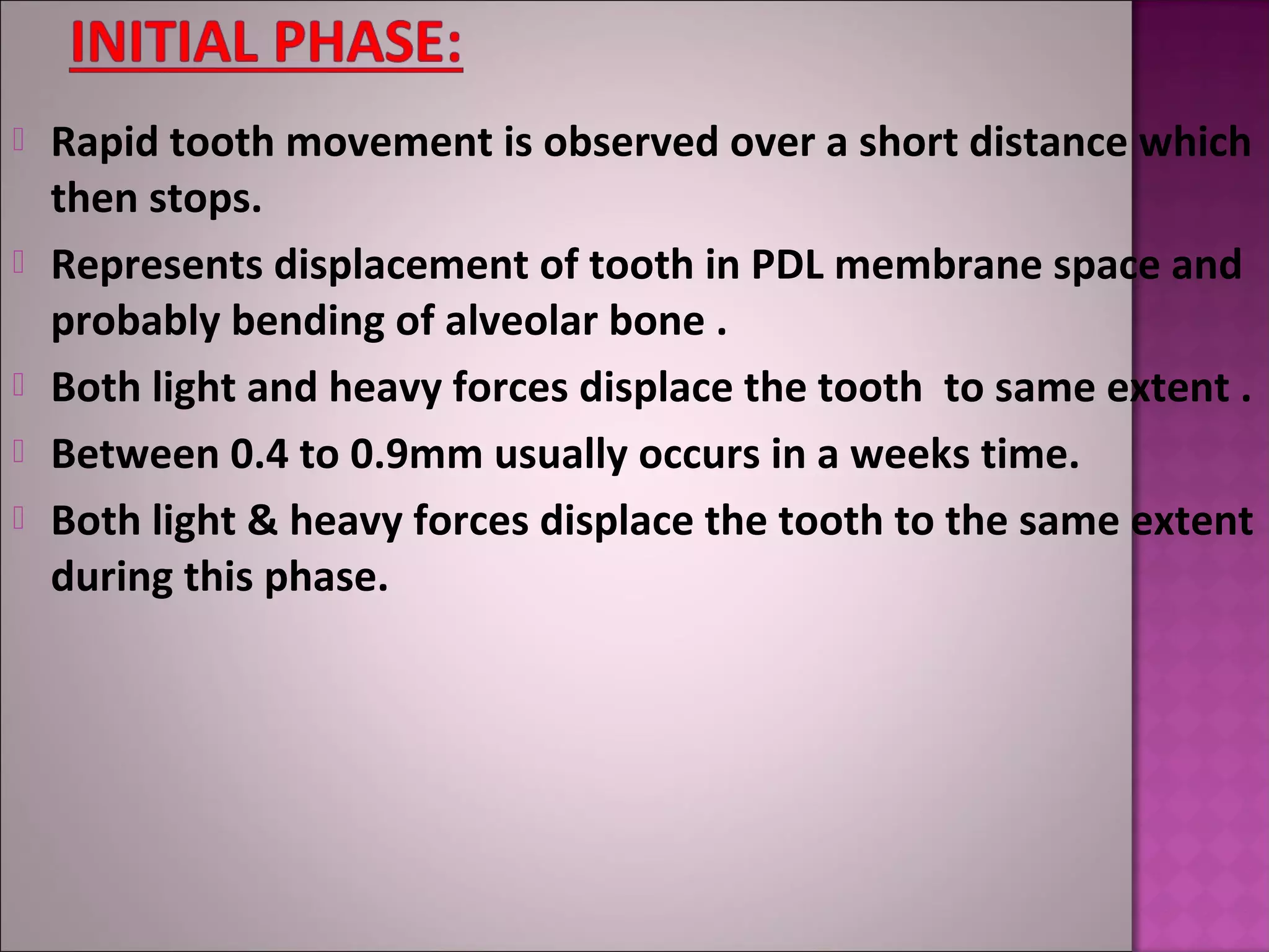 Biological basis of tooth movement | PPT