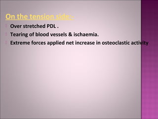 Biological basis of tooth movement | PPT