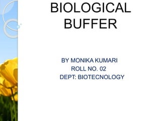 Biological buffer | PPT
