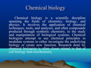 Biological chemistry | PPT