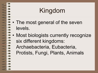 Biological classification | PPT