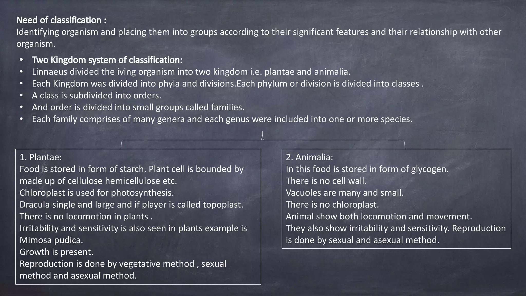 Class 11th - Biological classification | PPTX