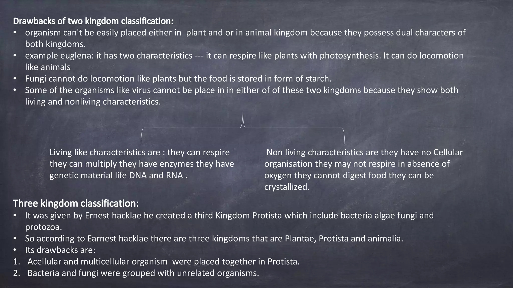 Class 11th - Biological classification | PPTX