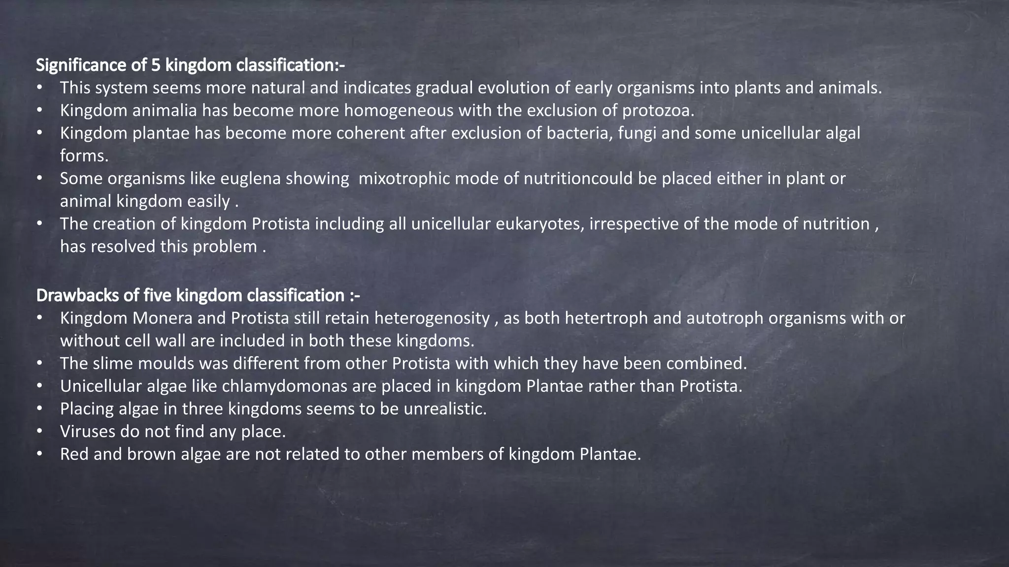 Class 11th - Biological classification | PPTX