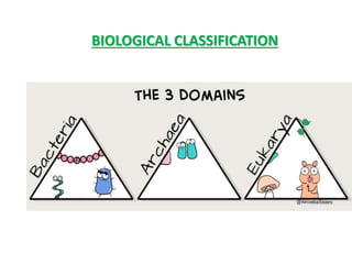 Biological classification and Monera and Protista kingdom | PPTX