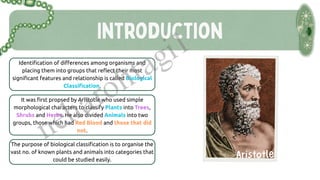 biologicalclassificationclass11th. . | PDF