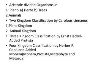 BIOLOGICAL CLASSIFICATION_MONERA.priyajha | PPT