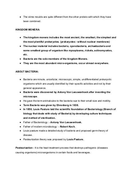 Biological classification NCERT biology chapter 2 notes.pdf