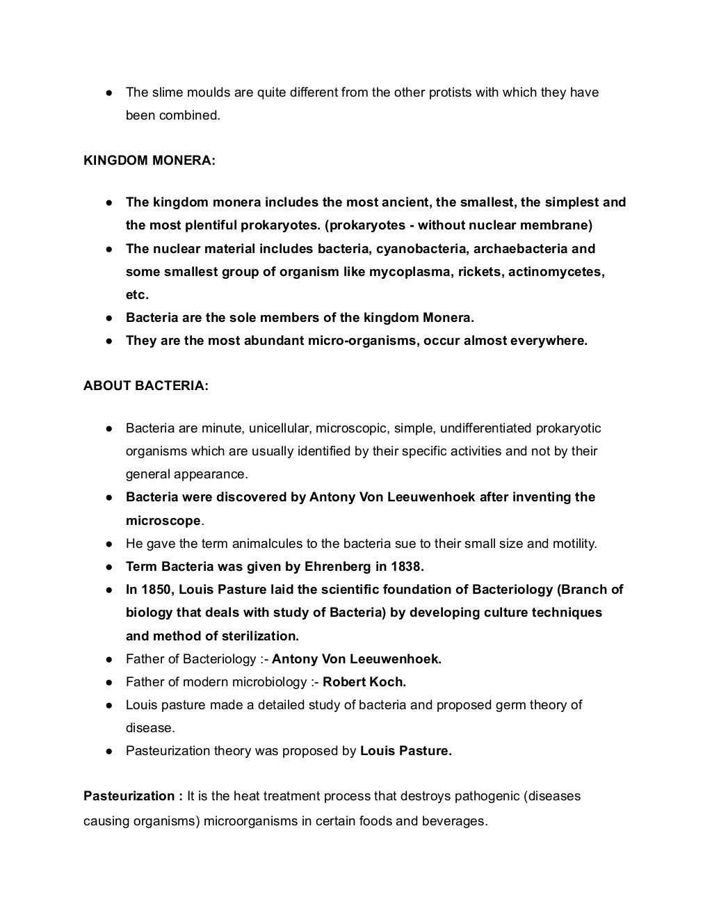 Biological classification NCERT biology chapter 2 notes.pdf