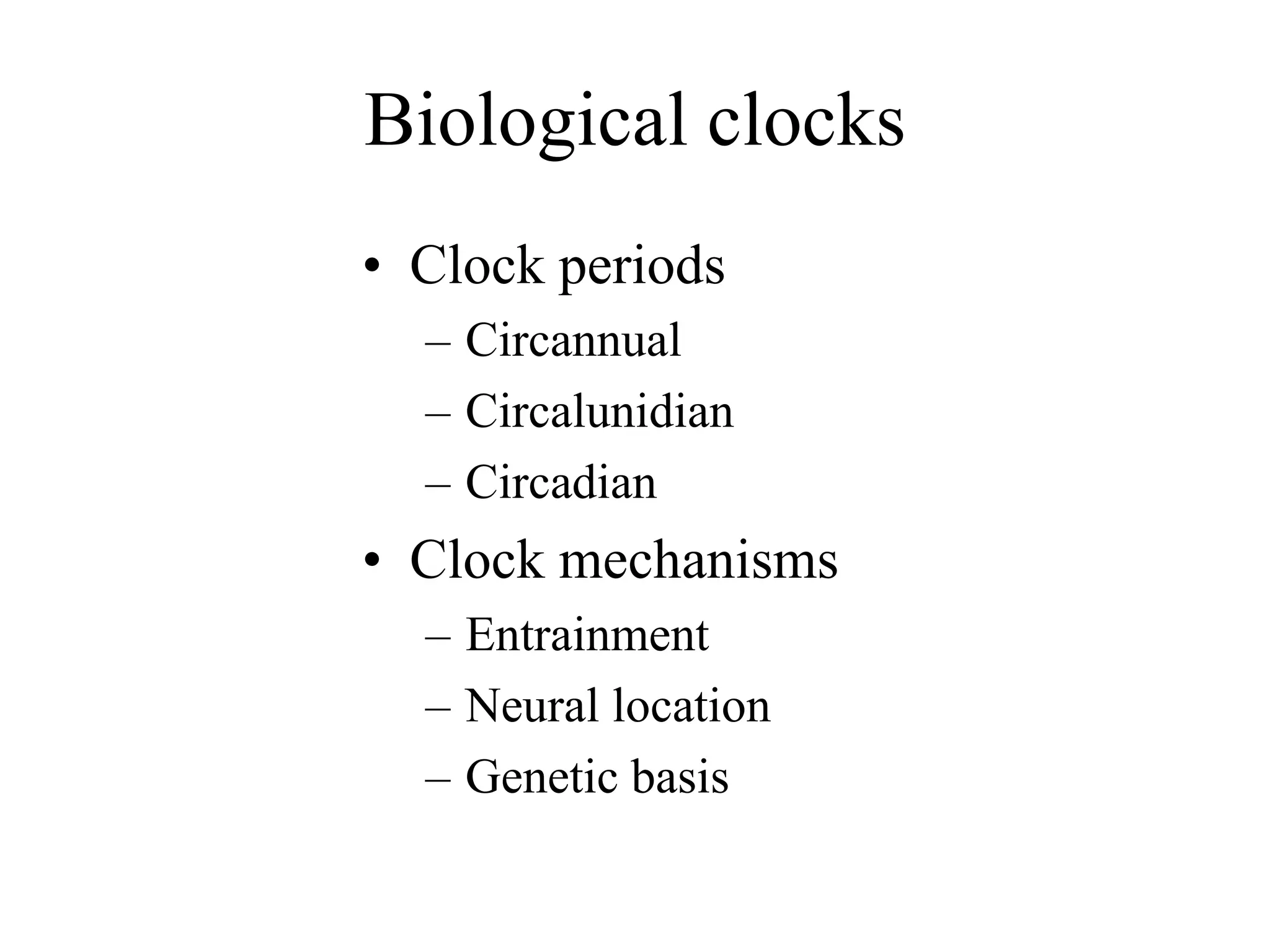 Biological clock.ppt